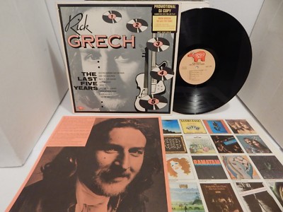 RICK GRECH Last Five Years DJ Copy Promo Blind Faith Ginger Baker ...