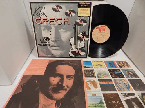 RICK GRECH Last Five Years DJ Copy Promo Blind Faith Ginger Baker ...