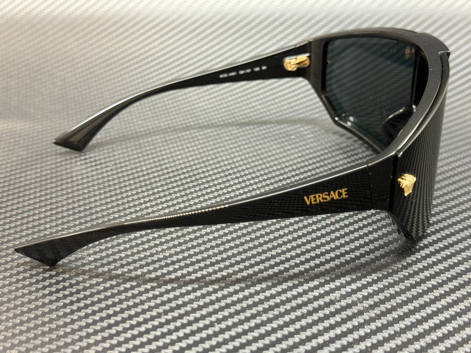 VERSACE VE4461 GB1 87 Black Dark Grey 70 mm Unisex Sunglasses | eBay