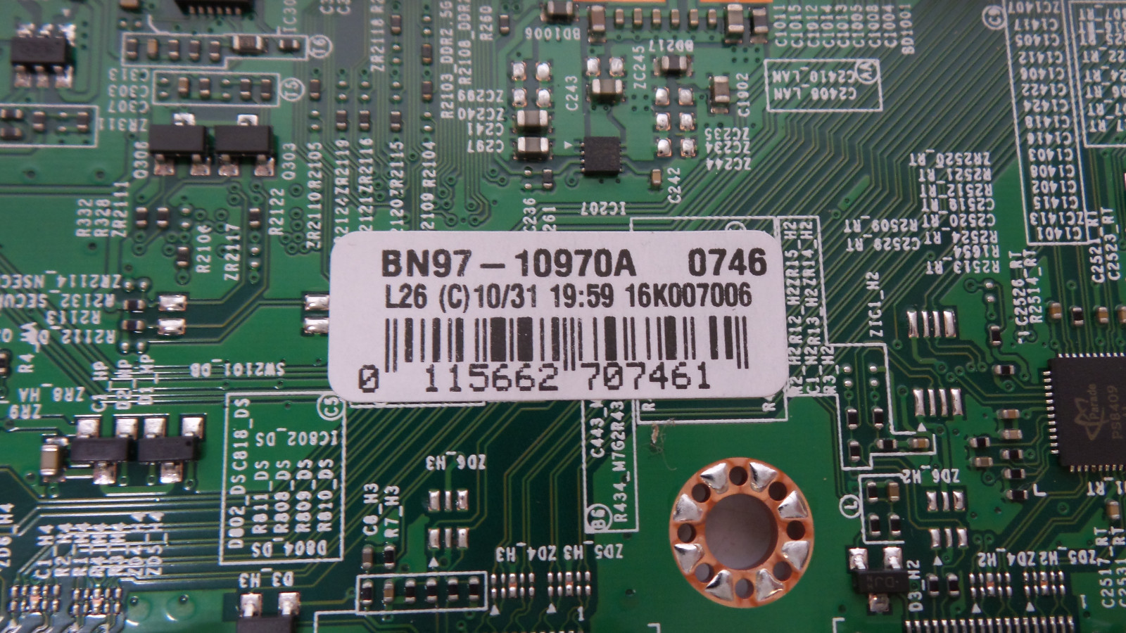 Samsung UN55KU7500FXZA TV Main Board BN97-10970A / BN94-10790A / BN41 ...
