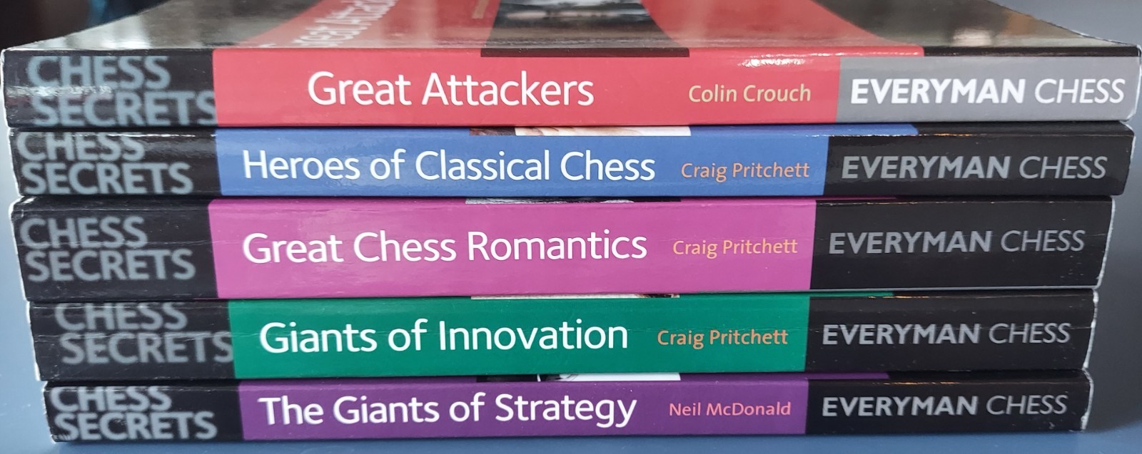 EVERYMAN CHESS : CHESS SECRETS, Lot of 5 Chess Books | eBay