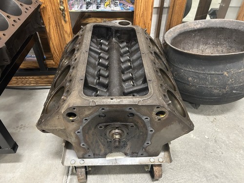 1955 55 Chrysler Fire Power 331 Hemi Engine Block | eBay