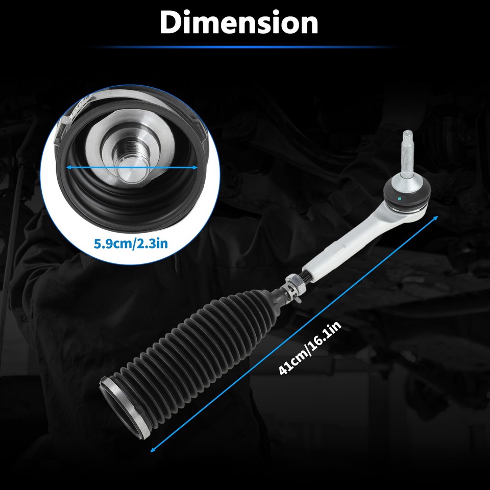 Steering Tie Rod End Ball Joint for Tesla Model 3 Y 2020-2023 No ...