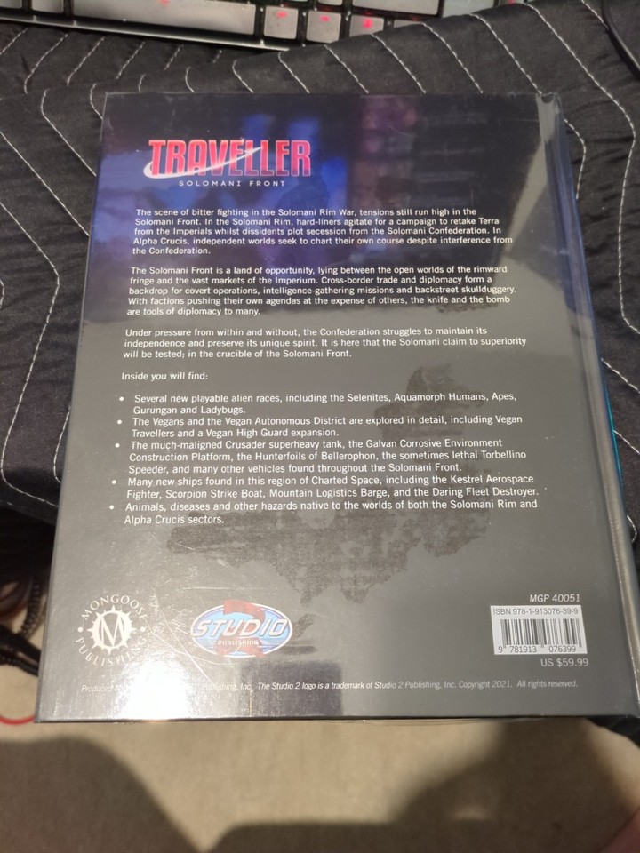 Traveller Solomani Front RPG | eBay UK