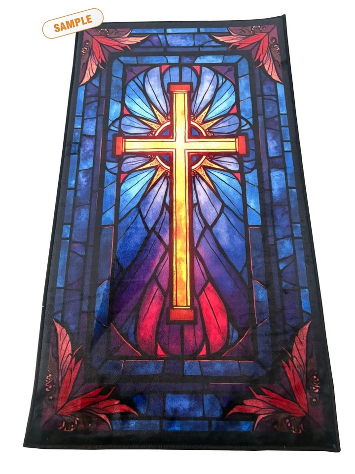 Christian Prayer Rug,Customized Christian Mat,Christian Meditation Mat ...