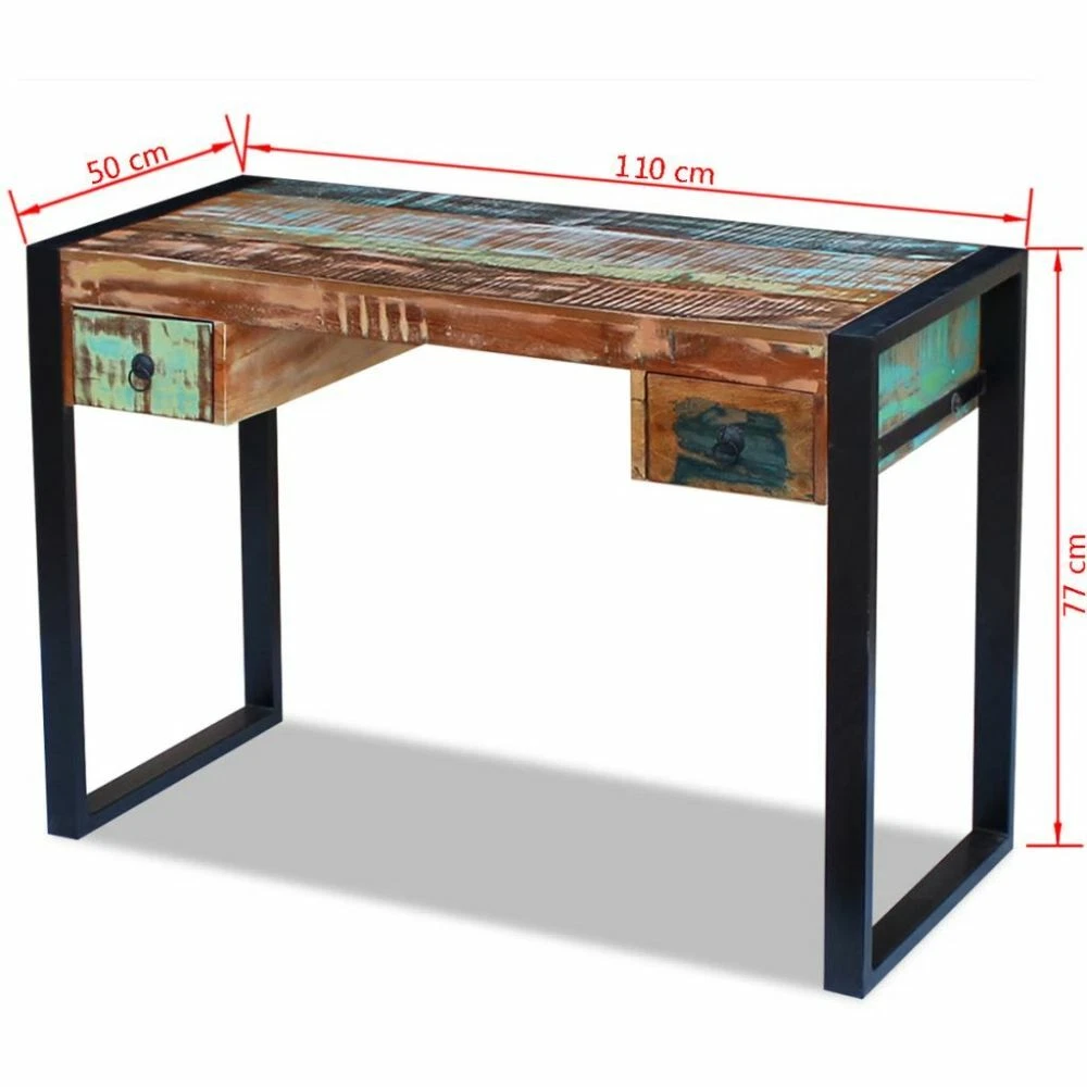 Reclaimed Wood Computer Desk