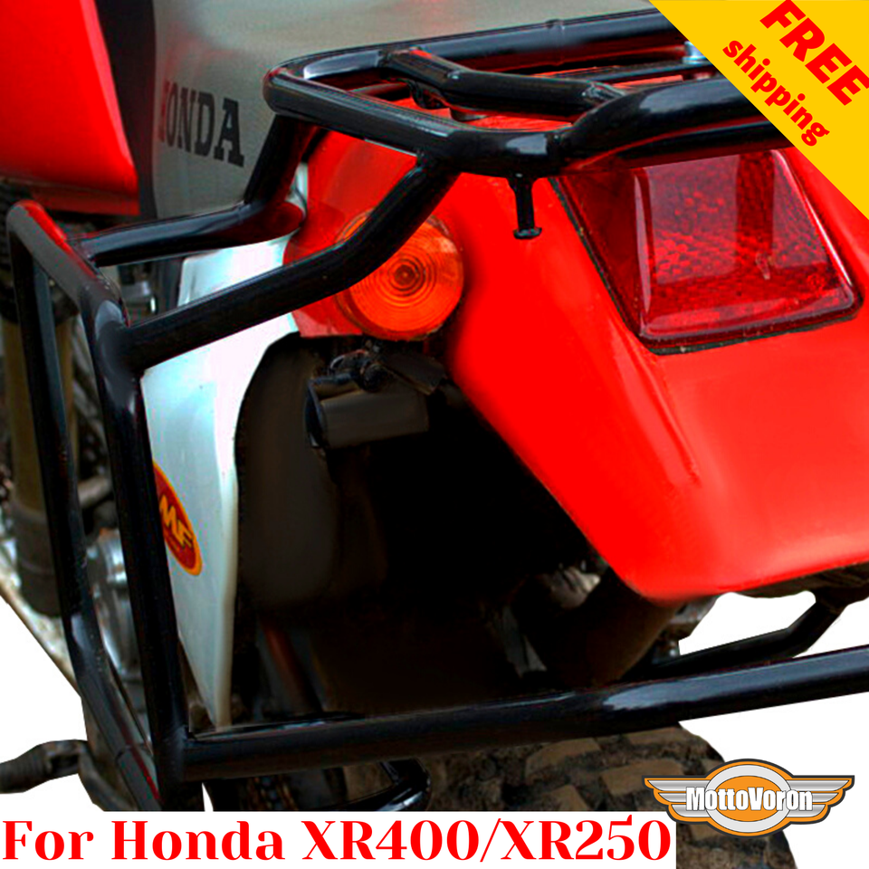For Honda XR400 Rack luggage system XR 250 Baja Pannier rack XR400R ...