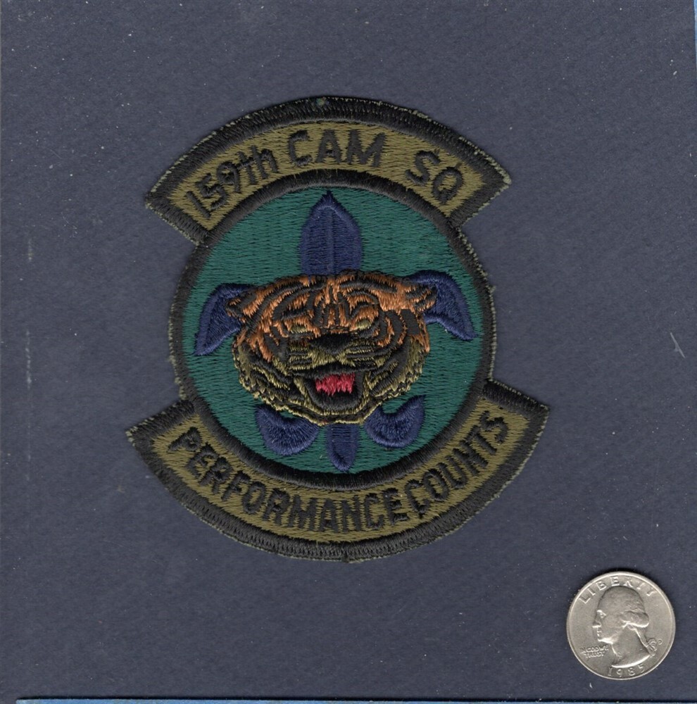 159th CAMS LA ANG USAF Aircraft Maintenance Squadron Patch | eBay