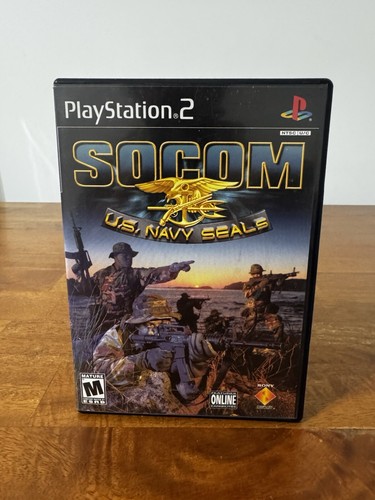 SOCOM US Navy SEALs (PlayStation 2) Complete Tested Works Ps2 Game ...