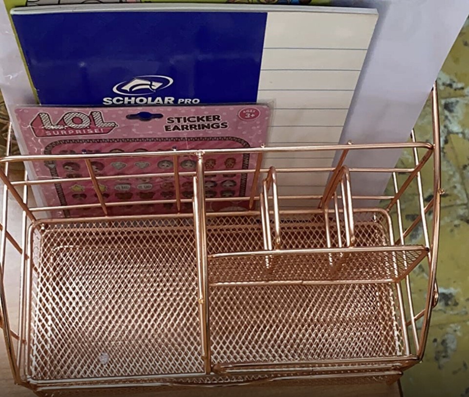 Desk Organizers and Accessories - Upgraded Desktop Organizer for Rose ...