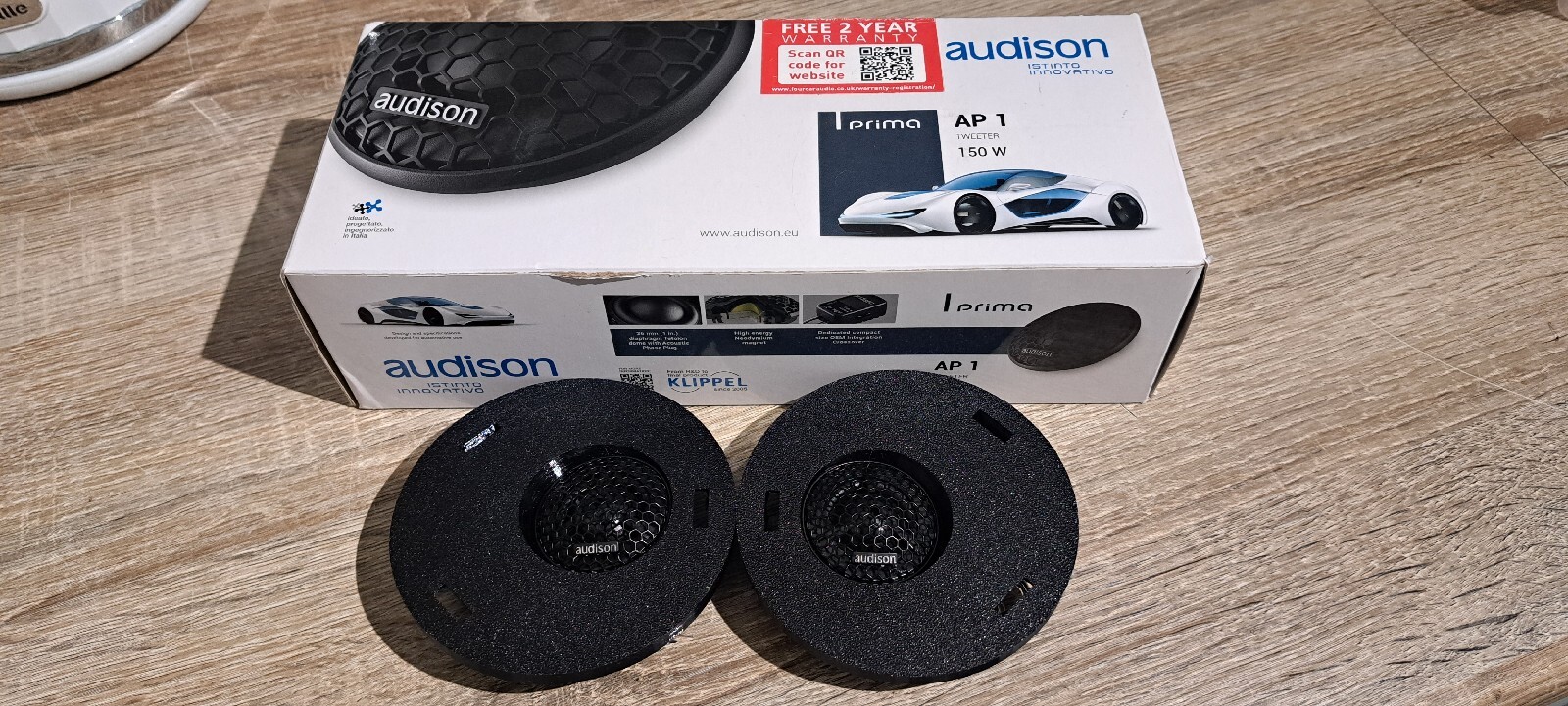 Corrado Speaker Upgrade Tweeter Adaptor 3D Printed With Audison AP1 Tweeters | eBay UK