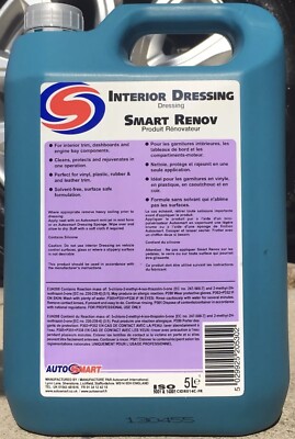 Autosmart Interior Dressing (PINK) 5 Litre 5L (Car trim dash natural ...