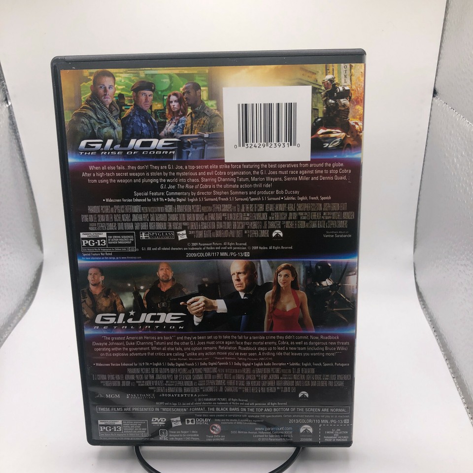 G.I. Joe: 2-Movie Collection (DVD) 32429239310| eBay