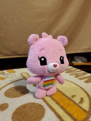 2012 Hasbro Care Bear Approx 7" Cheer Bear Rainbow Stuffed Animal Plush ...