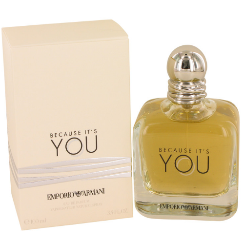 Emporio Armani Because It's You by Giorgio Armani 3.4 oz EDP Perfume ...