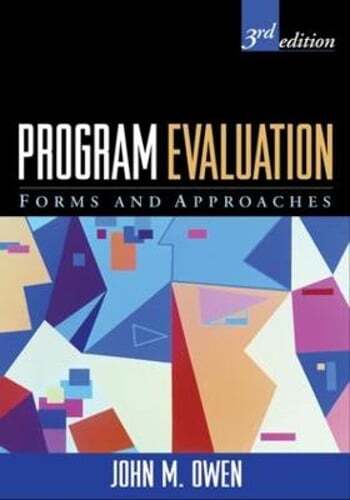 Program Evaluation: Forms and Approaches by John M Owen: Used 9781593854065| eBay