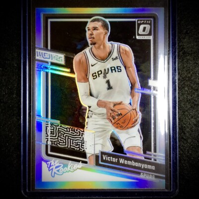 2023-24 Donruss Optic Victor Wembanyama The Rookies Holo Silver #4 SP ...