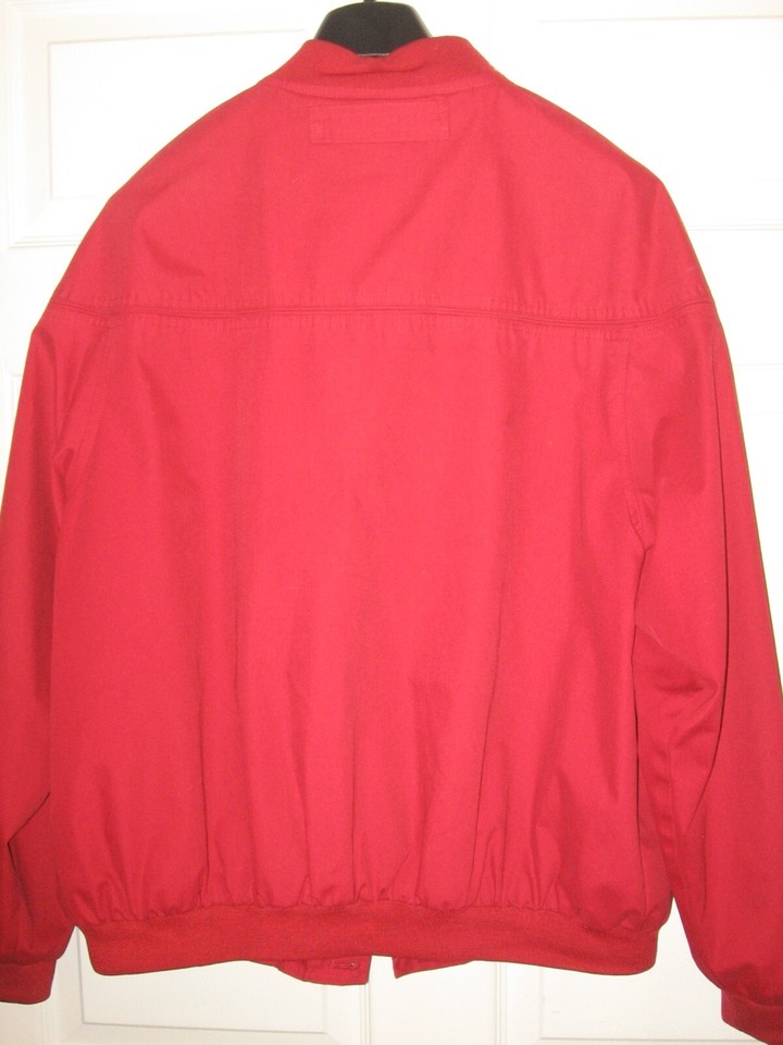 Haband Light Insulated Jacket Red Men's Size Large | eBay