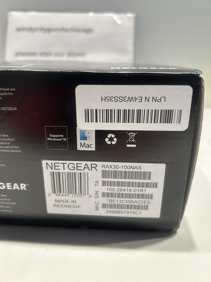 NETGEAR Nighthawk RAX30 AX2400 5-Stream WIFI 6 Router RAX30-100NAS | eBay