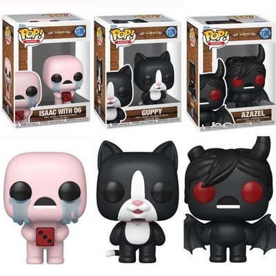 Funko Pop! Binding of Isaac (Set of 3) Isaac, Guppy, Azazel +Protector ...