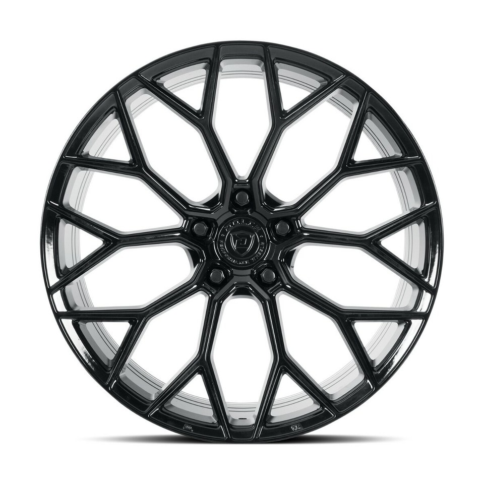 Set 4 20" Dolce Performance Pista 20x10 5x112 40mm Wheels Gloss Black ...