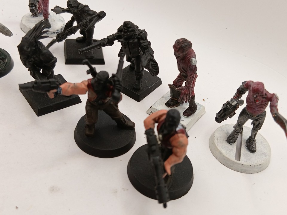 Warhammer 40K CHAOS CULTISTS (9) Kitbash Conversions Citadel GW OOP ...