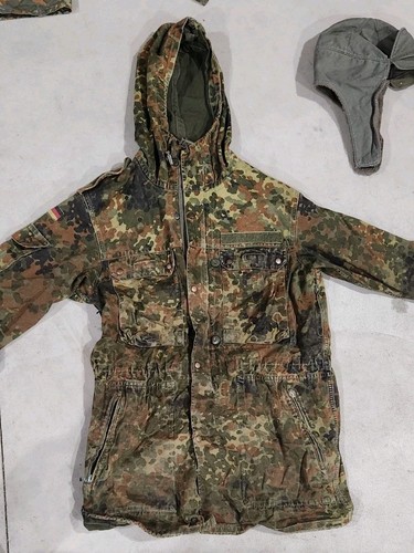 German Flecktarn, and Winter Uniforms with Hats | eBay