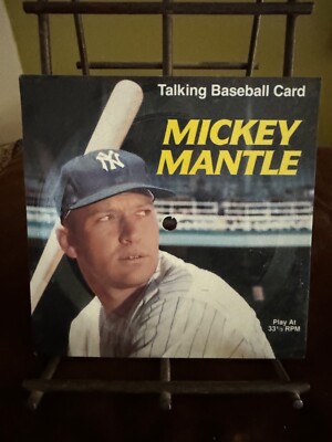 Mickey Mantle Talking Baseball Card 1989 | eBay