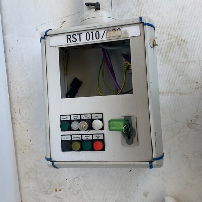 8" HMI Rittal enclosure machine control kiosk EUCHNER EKS + Swivel ...