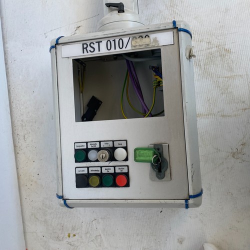 8" HMI Rittal enclosure machine control kiosk EUCHNER EKS + Swivel ...