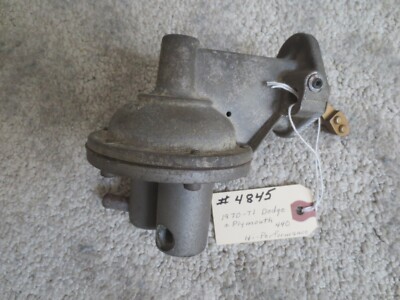 1969 1970 1971 Dodge Plymouth 440 Hi Performance Fuel Pump 4845 | eBay