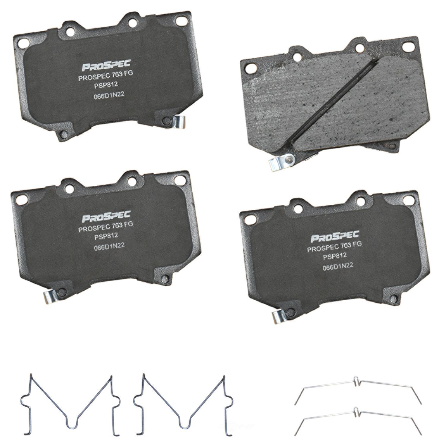 Disc Brake Pad Set-+ Ceramic PROSPEC PSP812 for sale online | eBay