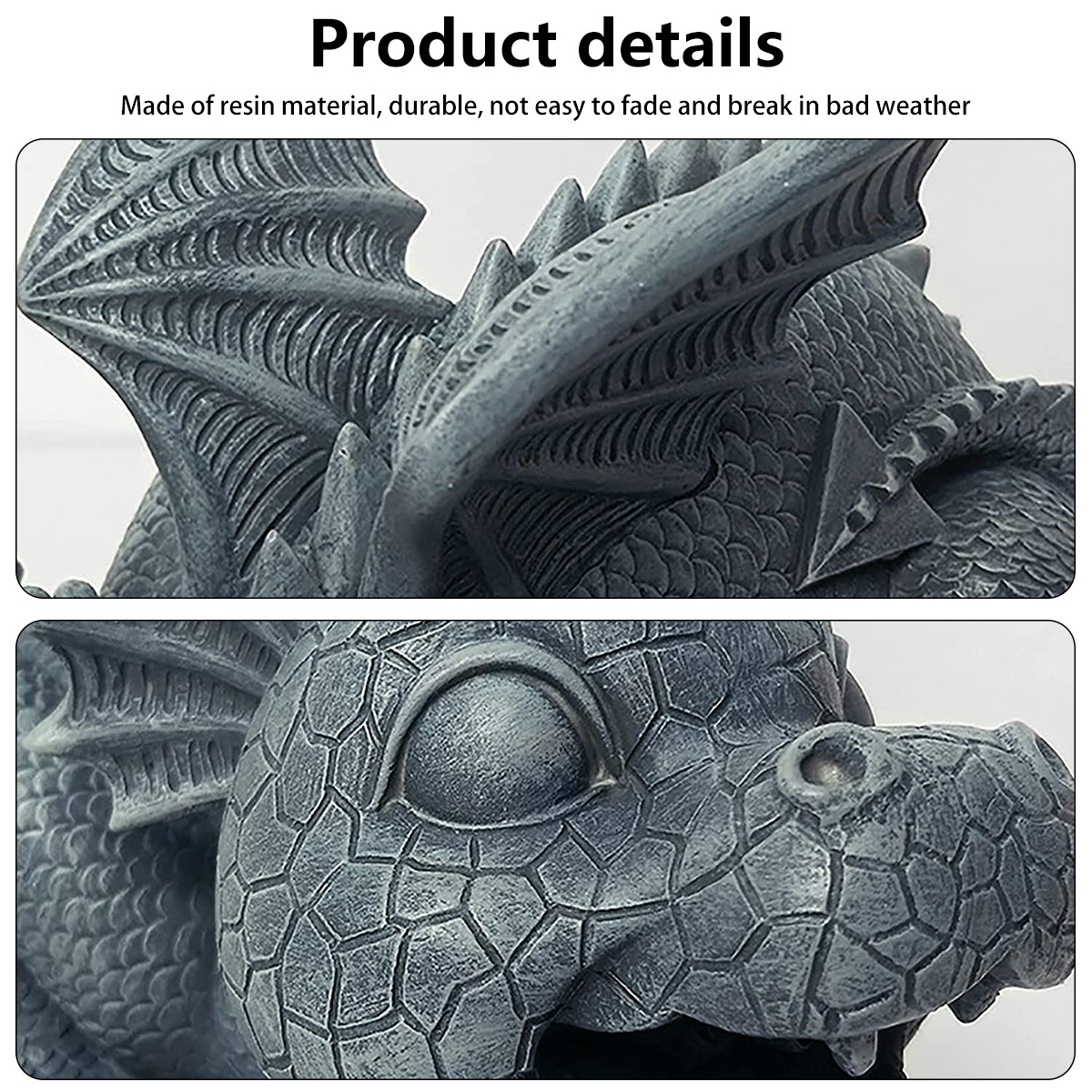 Fountain Dragon Statue Resin Spouting Water Dragon Sculpture ...