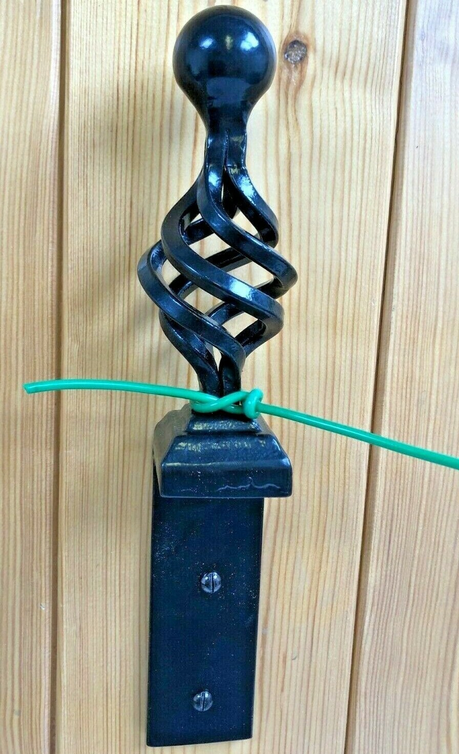 Washing Line Clothes Line Wall fixing bracket 10" BLACK BASKET Made In ...