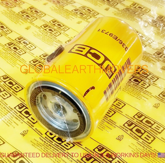 JCB BACKHOE - GENUINE JCB FUEL FILTER 5 MICRON (PART NUMBER 336/E9731 ...
