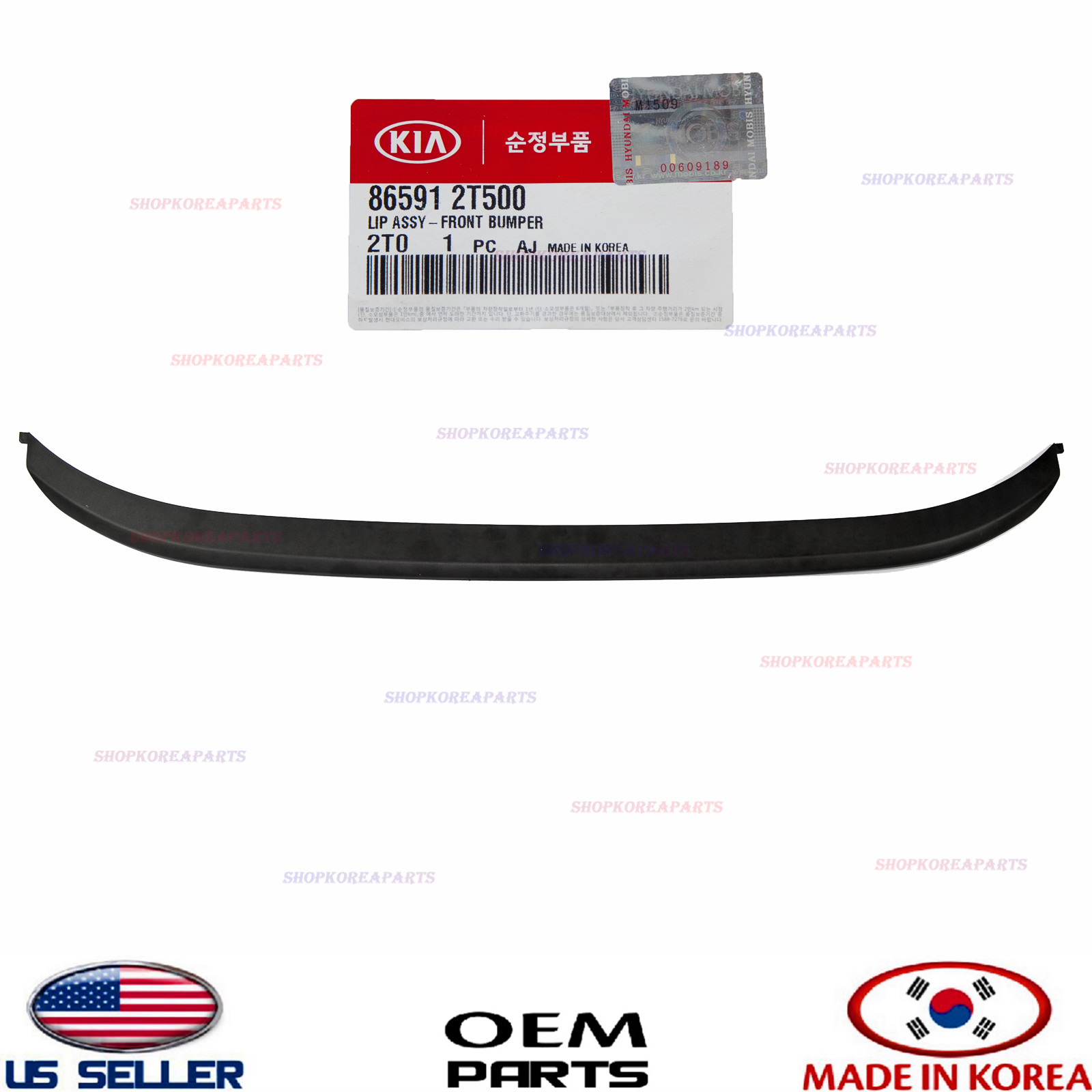 GENUINE LOWER DEFLECTOR FRONT BUMPER Lip Spoiler KIA OPTIMA 2014-15 ...