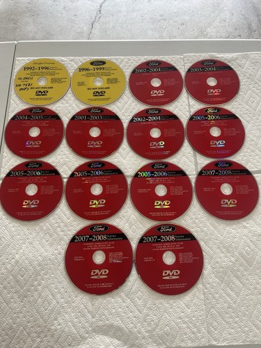 Ford DVD Repair Manual Lot Bundle | eBay