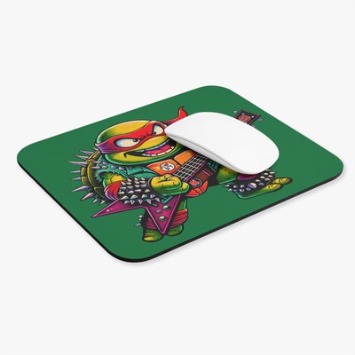 Rockin Raphael Mouse Pad - TMNT - Gamer Gift, Desk Decor, Comic Art ...