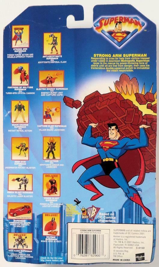 X084 STRONG ARM Superman Action Figure Kenner, 5" | eBay