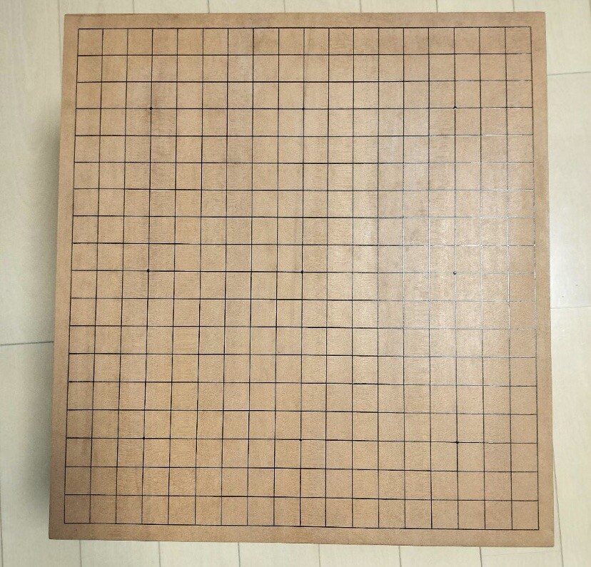 Go-Board Goban & Go Stone&Bowl SET IGO Game Vintage Old Japanese , Free ...