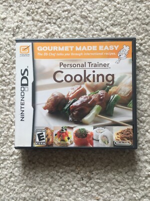 Personal Trainer: Cooking (Nintendo DS, 2008) Complete Game CIB TESTED ...