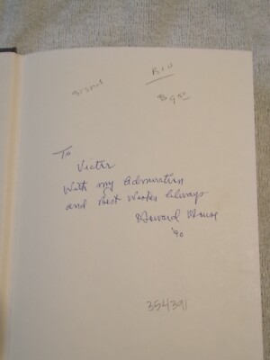 For The World To Hear by Howard P. House Signed Autographed Book | eBay