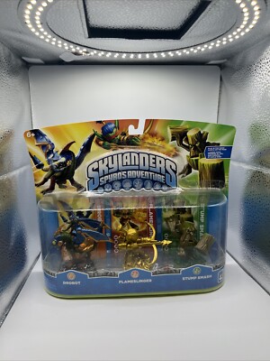 Skylandes Spyro Adventure Series 1 Gold Flameslinger Rare Chase Varient ...