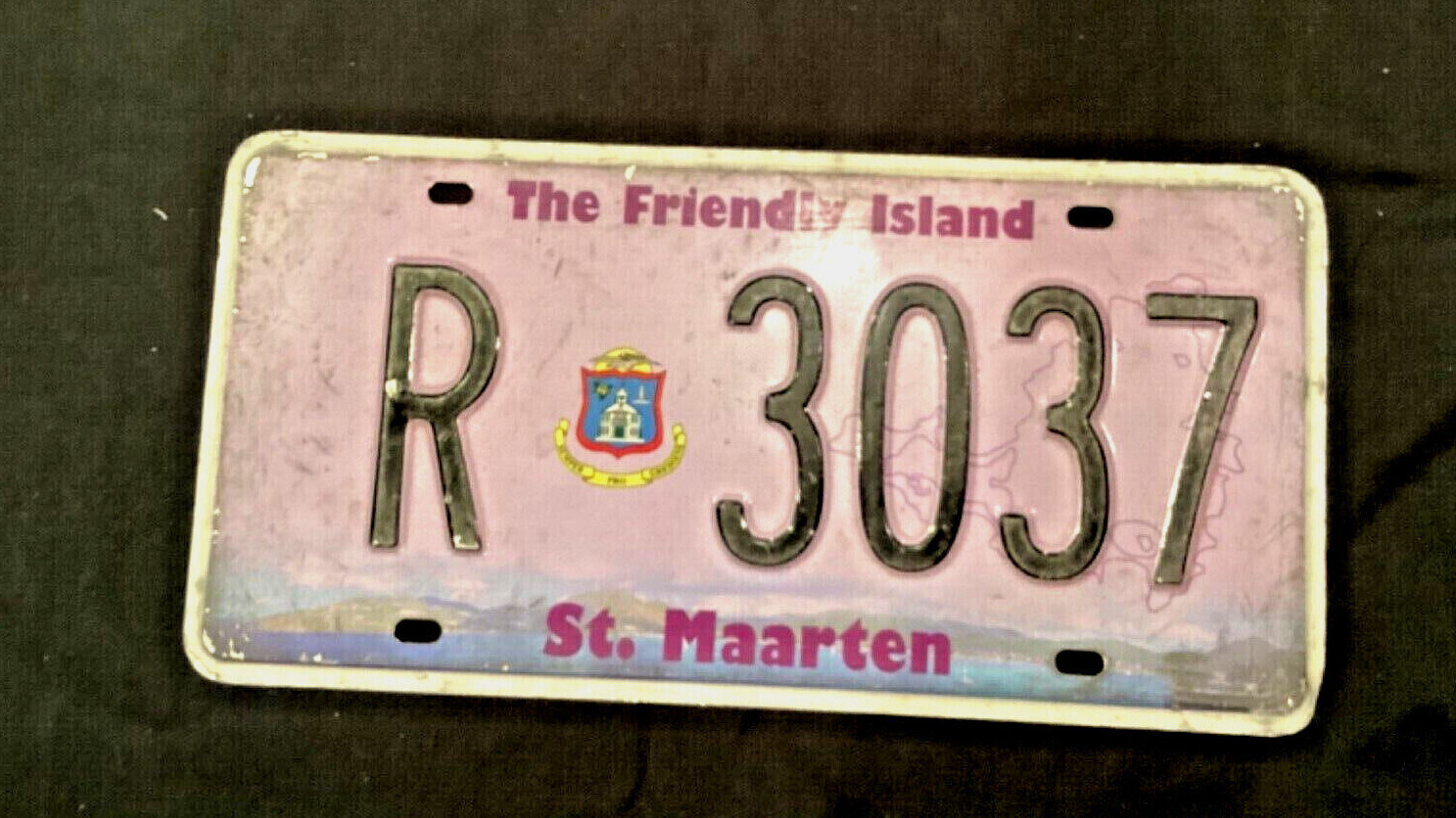 ST MAARTEN LICENSE PLATE #R-3037” THE FRIEDLY ISLAND 25% off 2nd plate ...