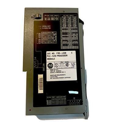 Allen Bradley 1785-L30B/E G01 Processor Module PLC 5 PLC-5 | eBay