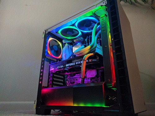 Snow White Custom Gaming PC - i7 7700K 5.00GHz - GTX 1080Ti - 16GB RAM ...