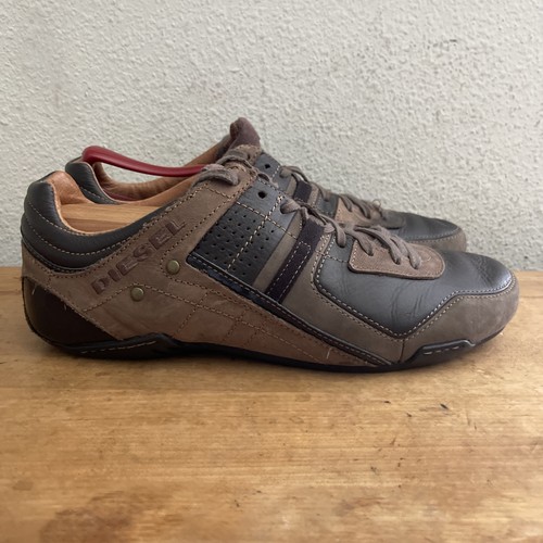 Diesel Korbin II Brown Sneakers Driving Shoes Men's Size 9.5 Vintage ...