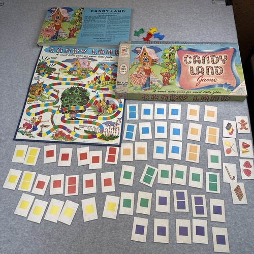 Vintage 1955/1962 Candy Land Candyland Milton Bradley Board Game | eBay