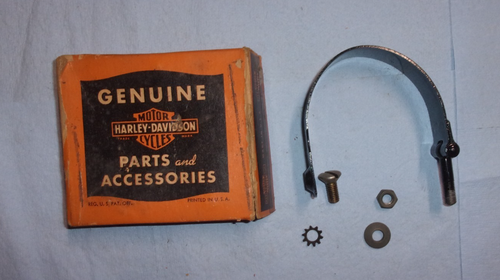 Vintage NOS Harley Generator Strap Flathead Knucklehead Panhead WL EL ...