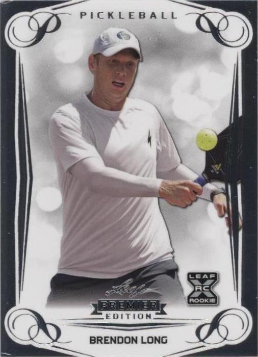 2023 Leaf Pickleball Premier Edition - Brendon Long #11 Silver Foil for ...